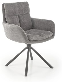 HALMAR K495 židle šedá