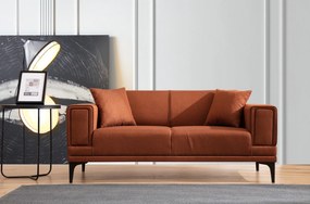 Hanah Home Dvoumístná pohovka HORIZON červenooranžová 170 cm