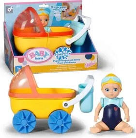 Zapf Creation BABY born Splish Splash Kočárek s Emmou / od 12 měsíců