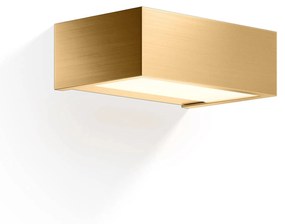 Decor Walther Box LED nástěnné světlo zlatá 15 cm