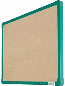 Textilní nástěnka 60x45 (AL rám zelený)