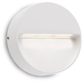 Redo 9148 nástěnné LED svítidlo Even matně bílé, 3W, 3000K, ø10cm