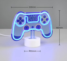 Modrá dětská lampička Control – Reality