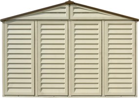 DURAMAX Zahradní domek Duramax WoodBridge Plus 13m2 + podlahová konstrukce (model 40234 -10x13´)