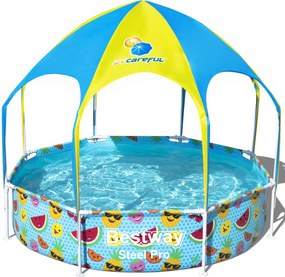 Nadzemní bazén se stříškou 244 x 51 cm BESTWAY 53332