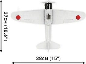 COBI 5729 Japonský stíhací letoun Mitsubishi A6M2 Zero-Sen / 1:32 / 34