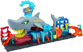 Myčka aut Hot Wheels City Ultimate Shark Mattel HTN82