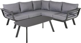 XXXLutz TERASOVÁ SEDACÍ SOUPRAVA 3dílné, kov, plast, textil Gardenson - Online Only zahradní nábytek - 002836046101