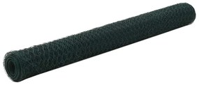 Pletivo ke kurníku ocel PVC vrstva 25 x 1,2 m zelené 143260