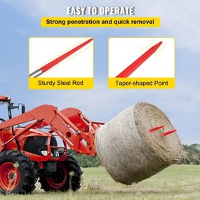 Hay Spear 81,3 cm Bale Spear 612,3 kg Kapacita