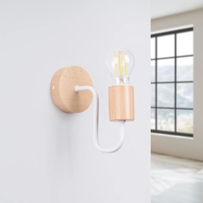 Sollux Lighting Nástěnné svítidlo TIMBO bílé