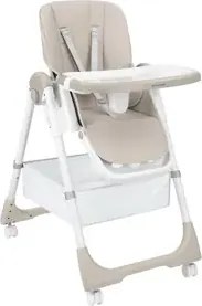 KikkaBoo Židlička Spicy+ Beige / od 6 měsíců do 3 let