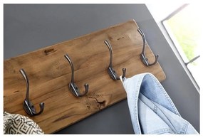 Věšák na kabáty z teakového dřeva HSM collection Railwood