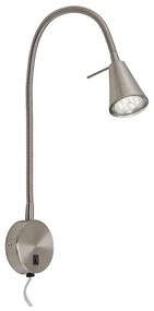 Briloner 2082-012 - LED Nástěnná lampa COMFORT LIGHT 1xGU10/5W/230V matný chrom