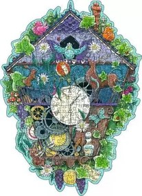 Ravensburger Dřevěné puzzle Kukačkové hodiny / 300 dílků / od 12 let