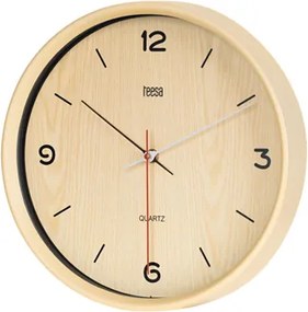 Nástěnné hodiny TEESA TSA0048 30cm, imitace světlé dřevo