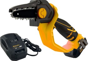 Riwall PRO RAHS 1820i 20V SET - akumulátorová ruční řetězová pila  (s 2 Ah akumulátorem a nabííječkou)