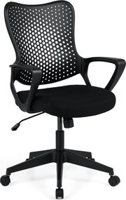 Costway Ergonomická kancelářská židle s prodyšným síťovaným opěradlem, otočná