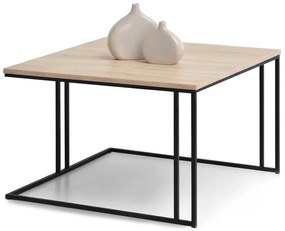 MPT Konferenční stolek Dark XL, sonoma/černý kov