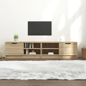 TV skříňky 2 ks dub sonoma 80 x 35 x 36,5 cm kompozitní dřevo