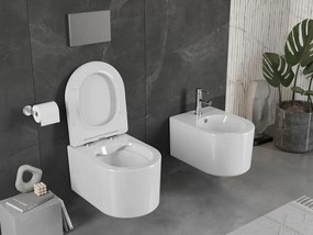 Mexen SOFIA Rimless závěsná wc mísa, 49 x 37 cm, bílá, 3354XX00