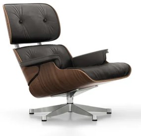 Lounge Chair, tmavý ořech marron Vitra