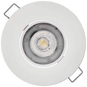 LED bodové svítidlo Exclusive bílé, kruh 5W neutrální b. 71522
