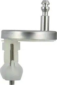 Spirella EASY CLIP WC prkénko černé / duroplast Thermodur
