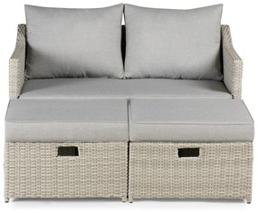 Nábytek Texim Ratanová sestava nábytku Double sofa