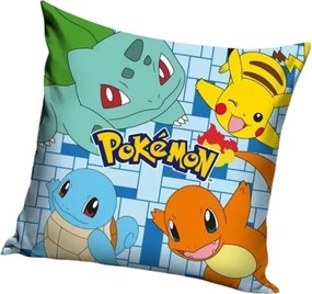 Carbotex Polštářek Pokémon Tým snů 40x40 cm