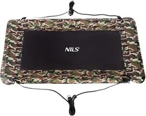 NILS Camp NB5043 maskáčová / Obdelníková houpačka typu čapí hnízdo / N