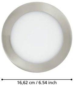 Eglo 31746 - LED Stmívatelné koupelnové svítidlo FUEVA-Z 10,5W/230V IP44 chrom