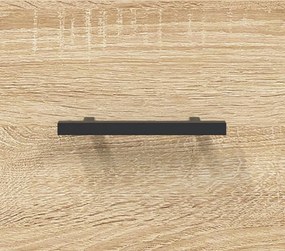 vidaXL Příborník 69,5 x 34 x 90 cm kompozitní dřevo [827943] Barva: Betonová šedá