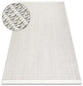 koberec NANO FH72A Melange, smyčkový, plošně tkaný bílá velikost 140x190 cm | krásné koberce cz