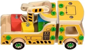 Lucy  Leo Autojeřáb konstrukční set / od 3 let