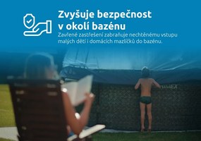 Marimex | Zastřešení Marimex Pool House Control - 3,66 m pro rámové bazény | 10970566
