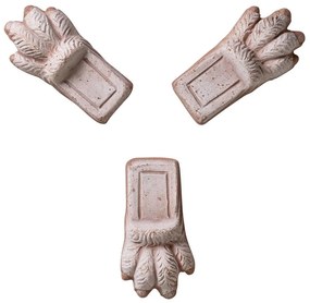 Nožky pod květináč Lion Paw Rosa - set 3 ks Bergs Potter