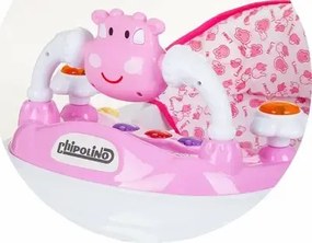 CHIPOLINO Chodítko interaktivní Little Cow Pink / od narození