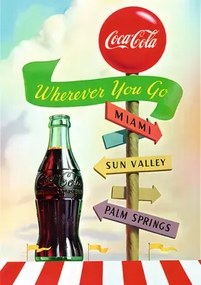 TREFL Puzzle Premium Plus Coca-Cola: Kamkoli jdeš / 1000 dílků / 48 ×