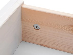 Massivo.cz Komoda Belluno Elegante 4.3, bílá, masiv, borovice