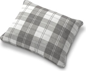 Potah na pošltář Karlstad 58x48cm barva šedá látka pletený vzor, vzorované