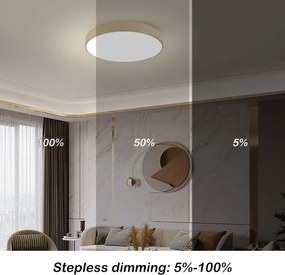 Brilagi -LED Stropní svítidlo POOL LED/60W/230V 3000/4500/6000K pr. 60 cm béžová