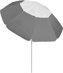 Plážový slunečník antracitový 300 cm 314718