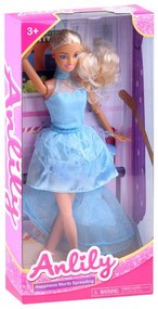 Tanečnice Anlily Doll v modrých šatech ZA3920