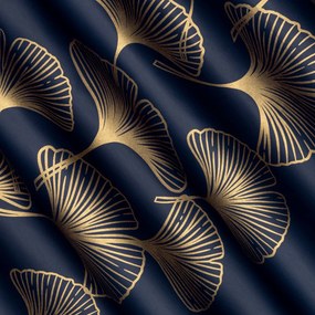 ZATEMŇOVACÍ ZÁVĚS NA KROUŽCÍCH HARMONY 140X250 CM NÁMOŘNICKÁ MODRÁ