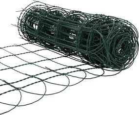 Zahradní plot práškované železo 25 x 0,65 m 141074