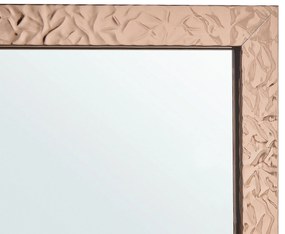 Stojací zrcadlo 40 x 140 cm měděné BRECEY Beliani