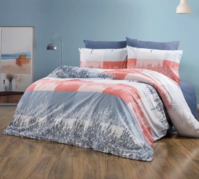 Bavlněné povlečení DELUXE 140x200+70x90 Sumatra