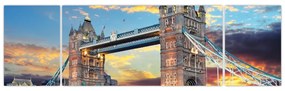 Obraz - Tower Bridge, Londýn, Anglie (170x50 cm)