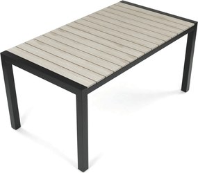 Autronic Zahradní stůl AZT-S1514 BK 162x90 cm
